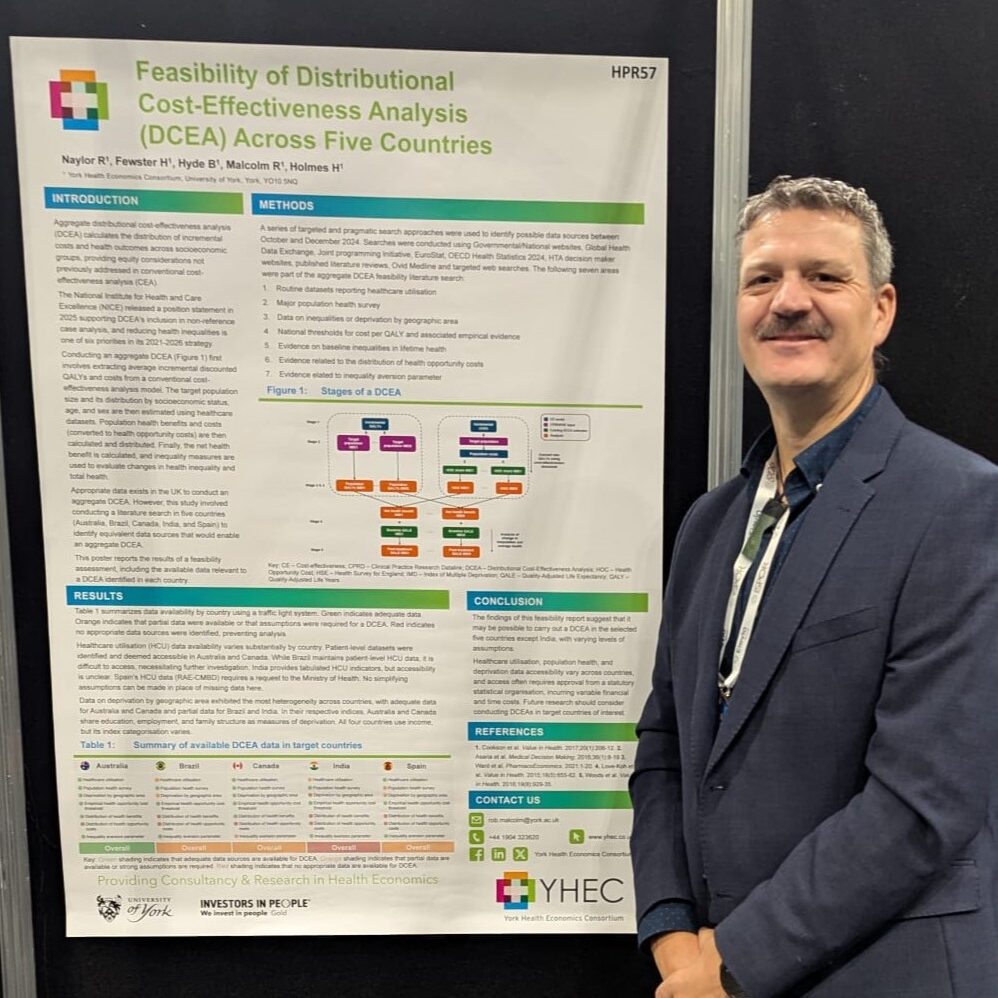 YHEC's Insights from ISPOR Europe 2025, Glasgow - York Health Economics ...